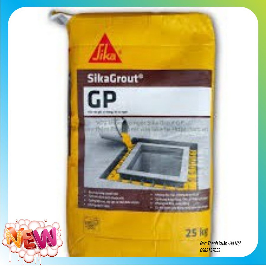 (Gọi Ngay giá tốt 0982157053 22k ship) Sika grout GP Vữa Rót Không Co ...
