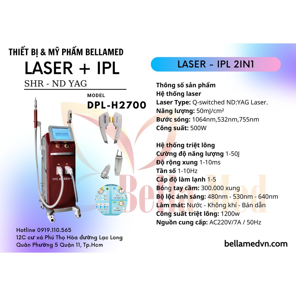 Laser - IPL 2in1 Model DPL-H2700 | Shopee Việt Nam