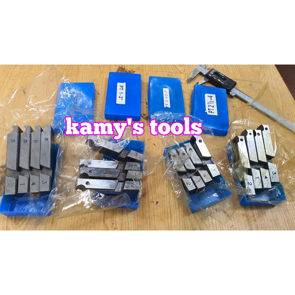 Dao tiện ren ống máy ren Long Shun 1/2-3/4, 1-2, 2 1/2-3, 2 1/2-4 ...