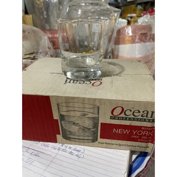 Cốc Lùn xoáy [J12047-200ml]-[B07807-205ml]-Ly Thủy Tinh-Cốc Thuỷ Tinh Ocean-6cái/Hộp | Shopee ...