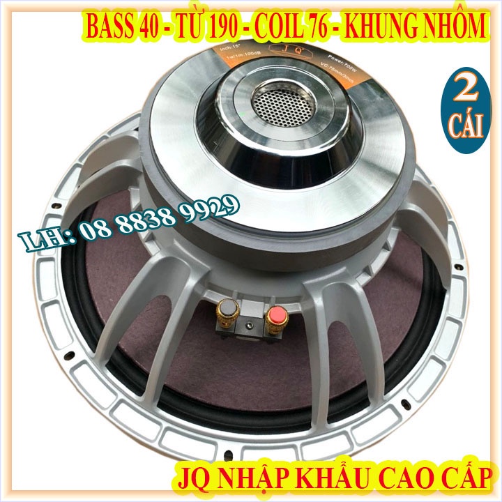CẶP CỦ LOA BASS 40 JQ TRẮNG TỪ 190 CÔN 76 NHẬP KHẨU CHÍNH HÃNG - GIÁ 2 CHIẾC | Shopee Việt Nam