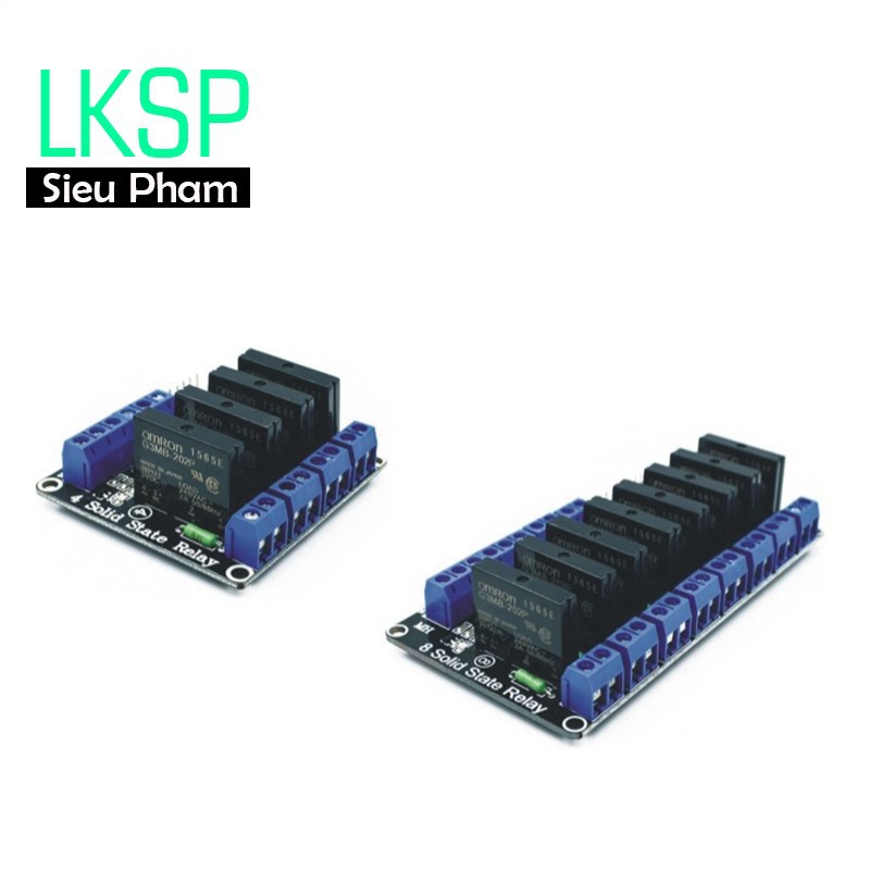 Modul Relay Thể Rắn Solid State (SSR) 4-8 Kênh | Shopee Việt Nam