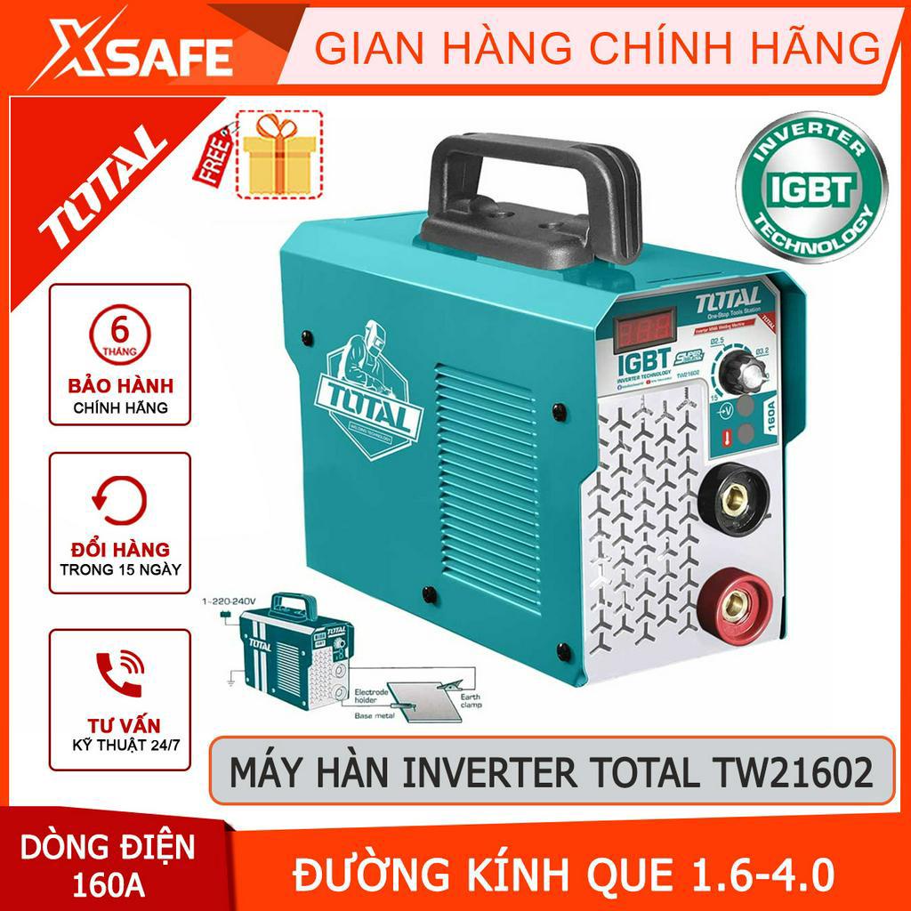 Máy hàn điện tử 160A TOTAL TW21602 công nghệ Inverter IGBT, đường kính ...