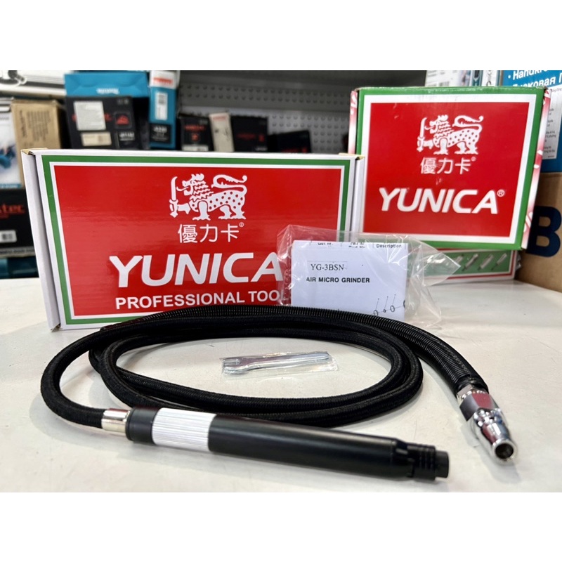 Máy Mài Hơi đầu kẹp 3mm YUNICA YG-3BSN [Hàng Chính Hãng] | Shopee Việt Nam