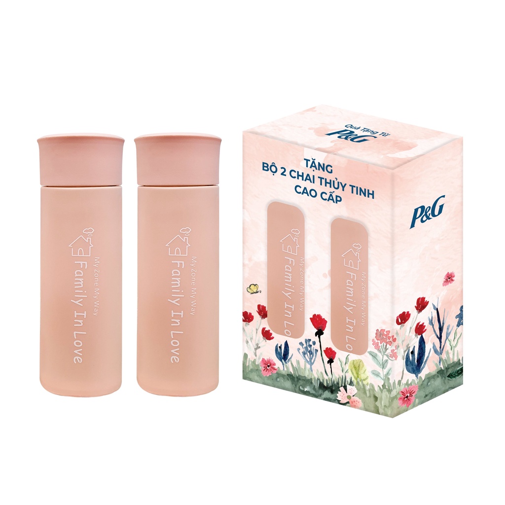 [HB Gift] Bộ 2 Chai Thủy Tinh Bọc Nhựa - Quà Tặng Từ P&G Việt Nam ...