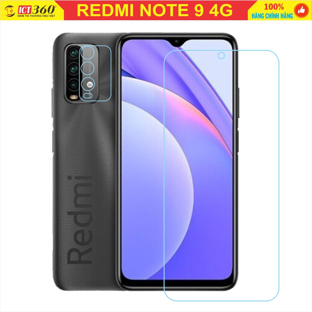 Kính Cường Lực Nano Dẻo, Dán PPF Xiaomi Redmi Note 9 4G / Redmi 9T + Kính Bảo vệ camera Xiaomi ...