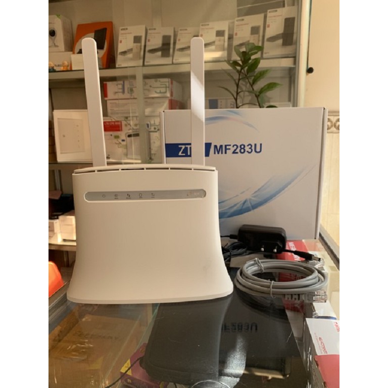 Bộ Phát Wifi 4G ZTE MF283U Chính Hãng cắm nguồn trực tiếp | Shopee Việt Nam