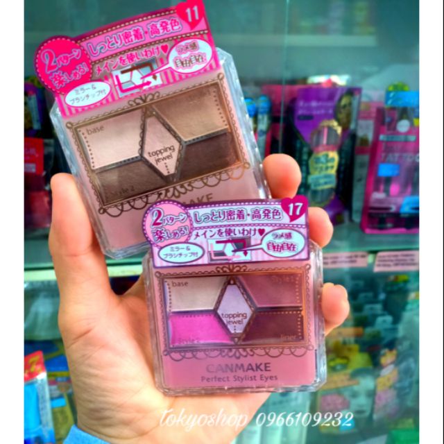 phấn mắt canmake 4 tông màu | Shopee Việt Nam
