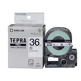 Băng mực in nhãn Tepra nhiều cỡ dùng cho máy TEPRA PRO KING JIM SR ...