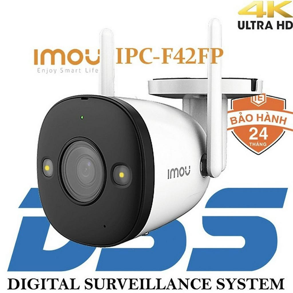 Camera Wifi không dây IMOU IPC-F42FP 4Mp ngoài trời có màu ban đêm ...