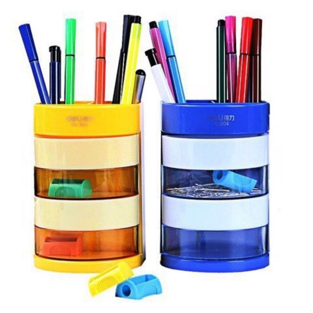 Ống cắm bút Deli 904 - Hộp đựng bút | Shopee Việt Nam