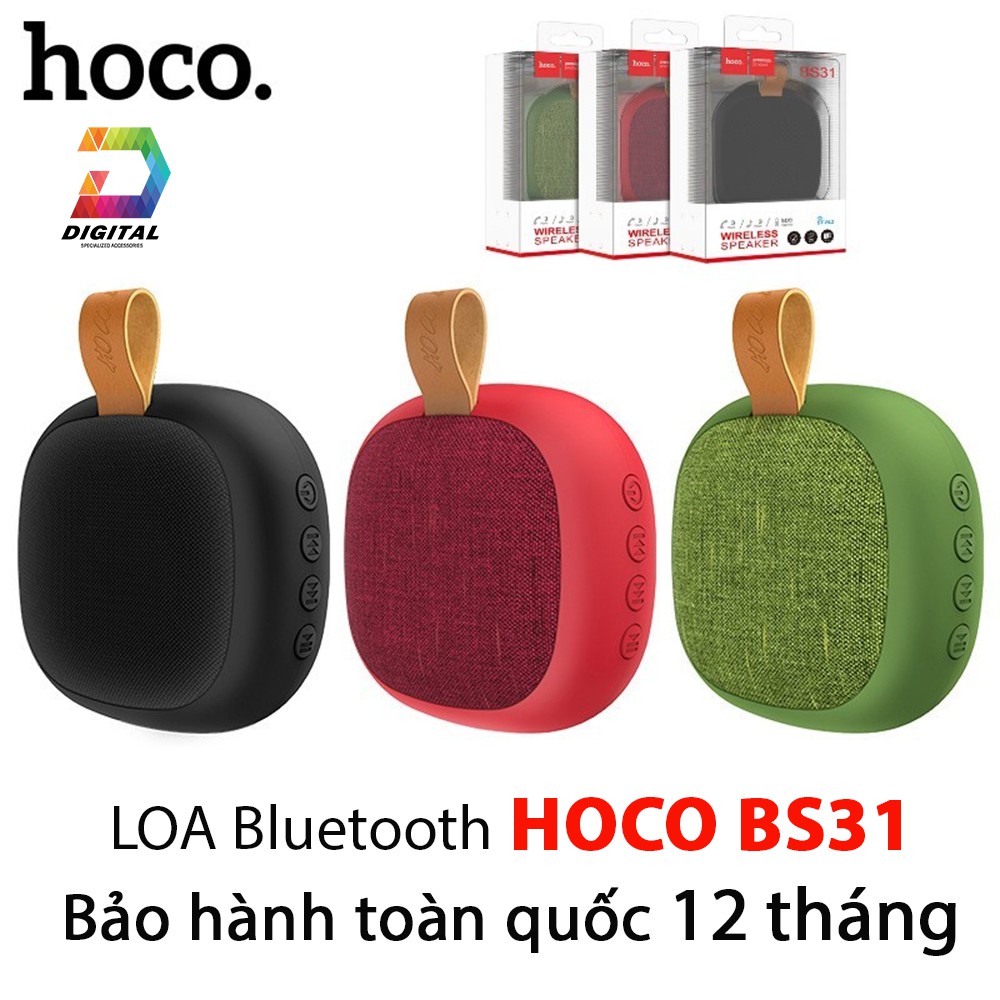 Loa bluetooth mini Hoco BS31 chính hãng bảo hành 12 tháng | Shopee Việt Nam