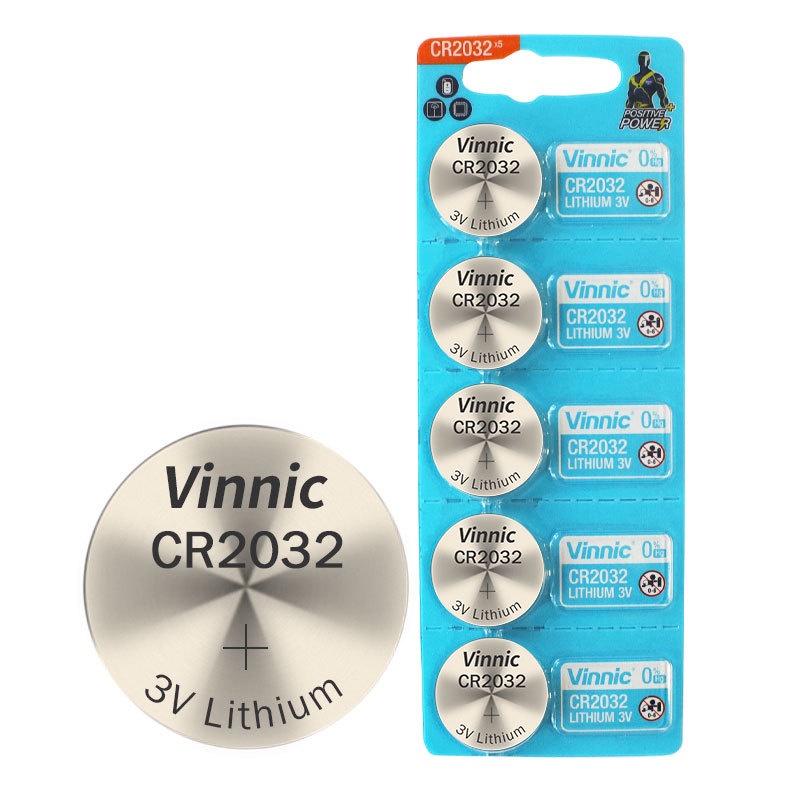 Pin Khuy Cúc Áo pin nút VINNIC CR2032 3V Lithium dùng cho đồng hồ ...