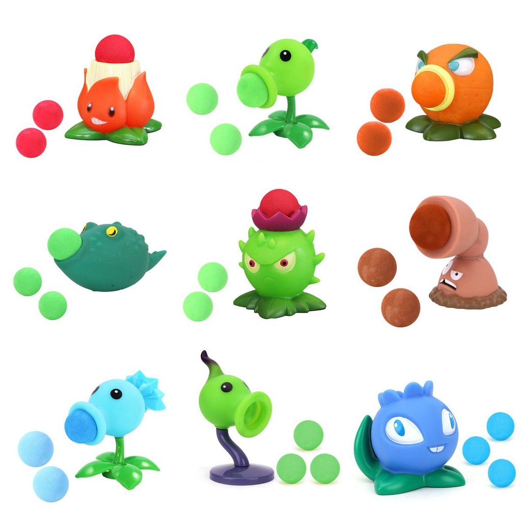 Plants Vs Thú Vị Zombies Hoạt Hình Thực Vật Bắn Súng Đồ Chơi Hoàn Hảo ...