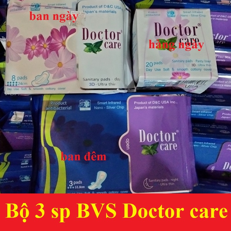 [Chính hãng] Băng Vệ Sinh Doctor Care Ban Ngày , Hàng Ngày , Ban Đêm ...