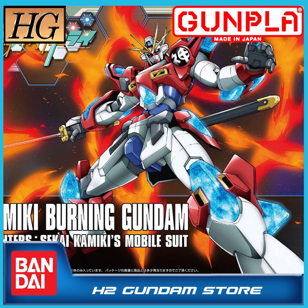 Mô hình Bandai HG 1/144 Kamiki Burning Gundam (Gundam Model Kits ...
