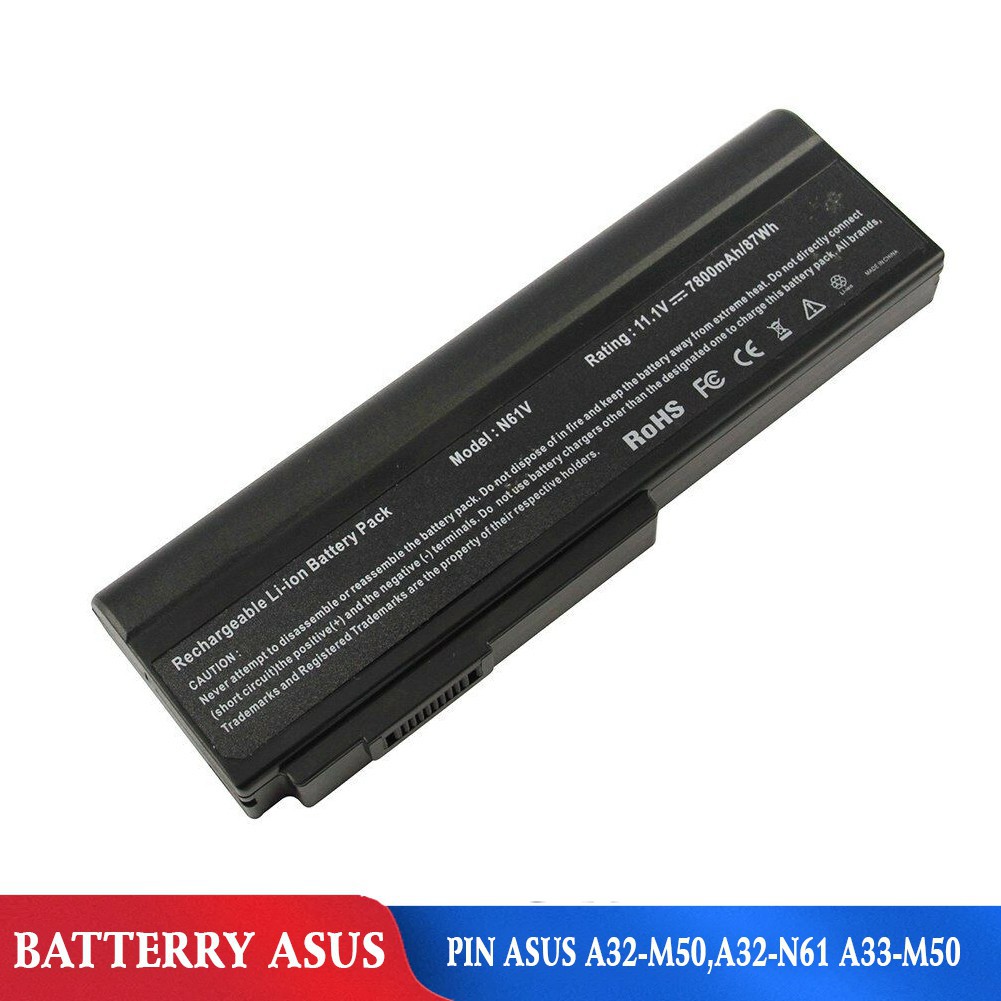 PIN ASUS A32-M50,A32-N61 A33-M50,M60J M60Jv M60Vp,G50V G51V G51J L50 ...
