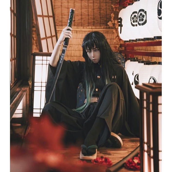 [Kimetsu no Yaiba] Sale đồng phục Muichiro cosplay | Shopee Việt Nam