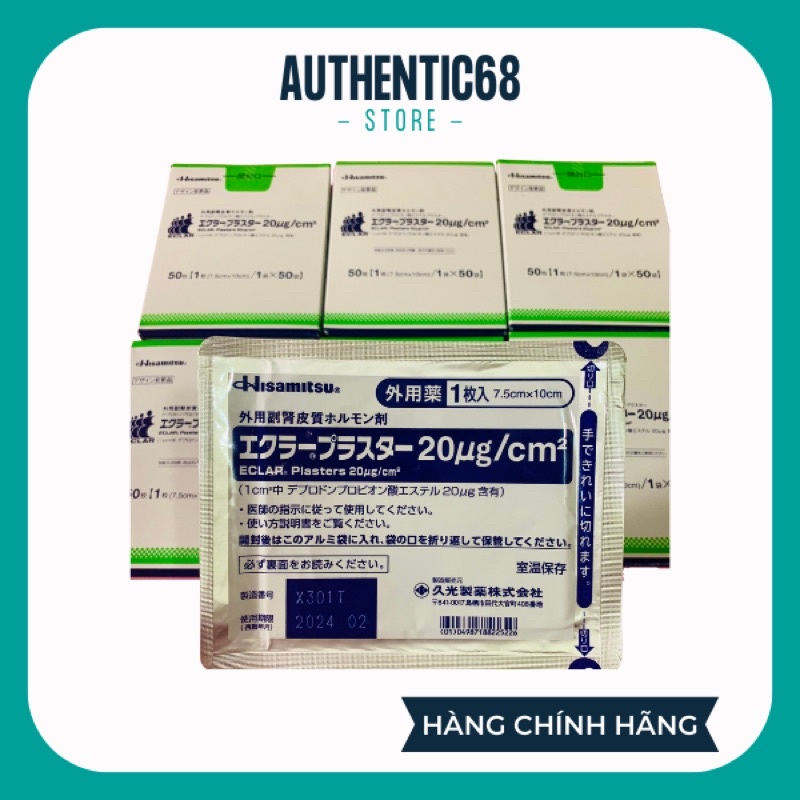 MIẾNG ÉP SẸO LỒI ECLAR PLASTER - HISAMITSU NHẬT BẢN | Shopee Việt Nam