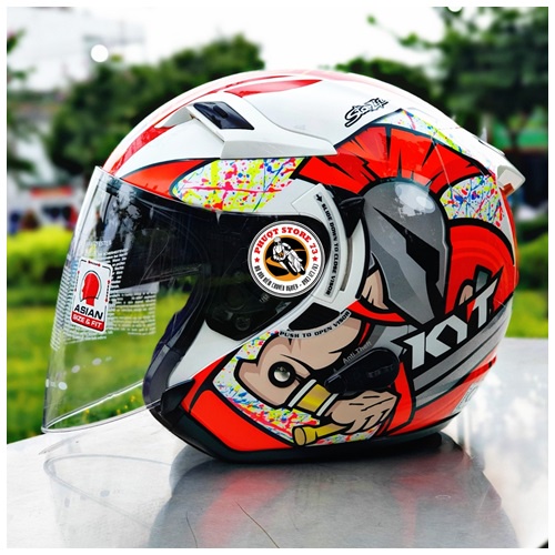 Mủ Bảo Hiểm Kyt 3/4 Venom Tem CORSI - 2 Kính Chính Hãng. | Shopee Việt Nam