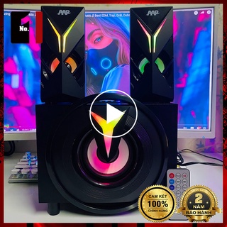 Loa Máy Tính Để Bàn Bluetooth LED RGB 2.1 AAP E009 Loa Vi Tính Laptop ...
