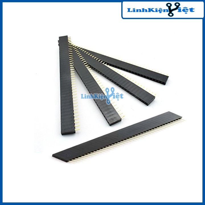 Thanh Jump Cái Đơn 1x40P 2.54mm ( Đen ) | Shopee Việt Nam