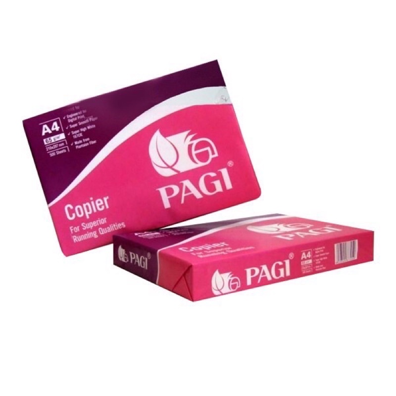 1gsm giấy in A4/A5 500 tờ Pagi_Định lượng giấy 65 | Shopee Việt Nam