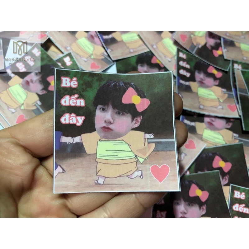 Set 30 sticker niêm phong gói hàng. Chủ đề Kpop | Shopee Việt Nam
