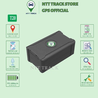Định vị không dây gps xe máy ô tô giám sát vị trí xe T20 thiết bị gps pin sử dụng 20-30 ngày ...