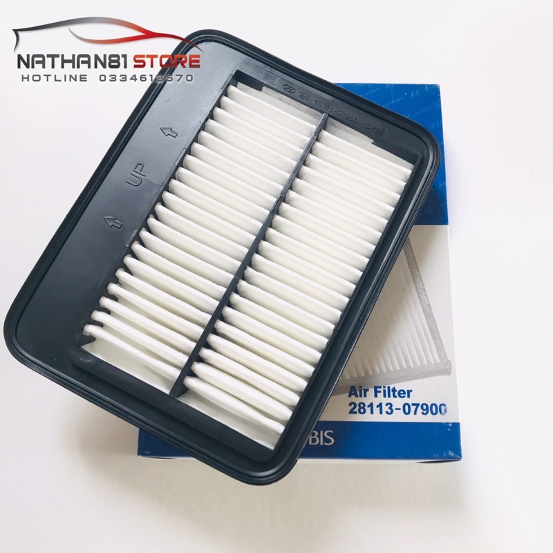 Lọc gió động cơ xe Kia Morning, picanto.(08-11), Hyundai I10 nhập (07 ...