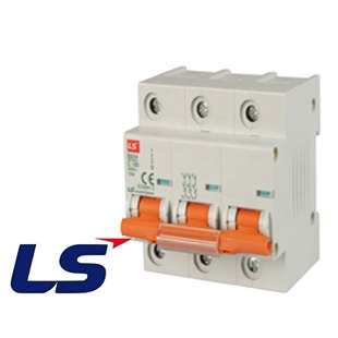 Cầu dao MCB 3P LS 6A, 10A, 16A, 20A, 25A, 32A, 40A, 50A, 63A dòng cắt 6kA, Hãng LS (Hàn Quốc ...