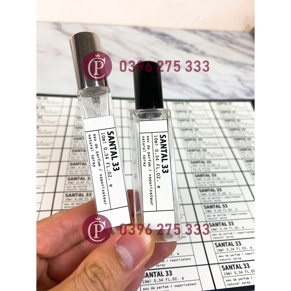 Tem dán lọ chiết nước hoa Le Labo dạng dài - A4 = 65 tem (Chai chiết - Ống chiết) | Shopee Việt Nam