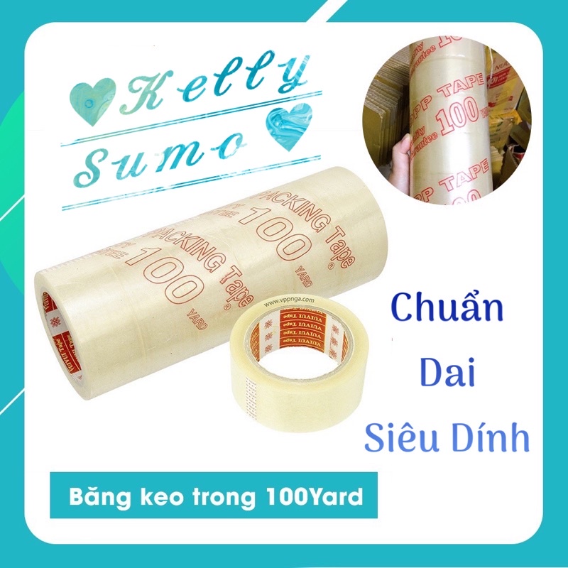 Băng Keo Trong Đóng Hàng 100 yard | Shopee Việt Nam