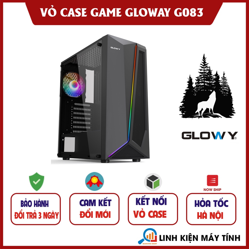 Vỏ case máy tính - Case Gloway G803 RGB hàng chính hãng !!! | Shopee Việt Nam