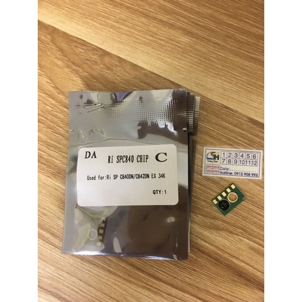 Chíp photocopy Ricoh MP C840DN | C842DN | C840 | C842 | 840 | 842 - C/K/M/Y - Chíp màu (NC ...