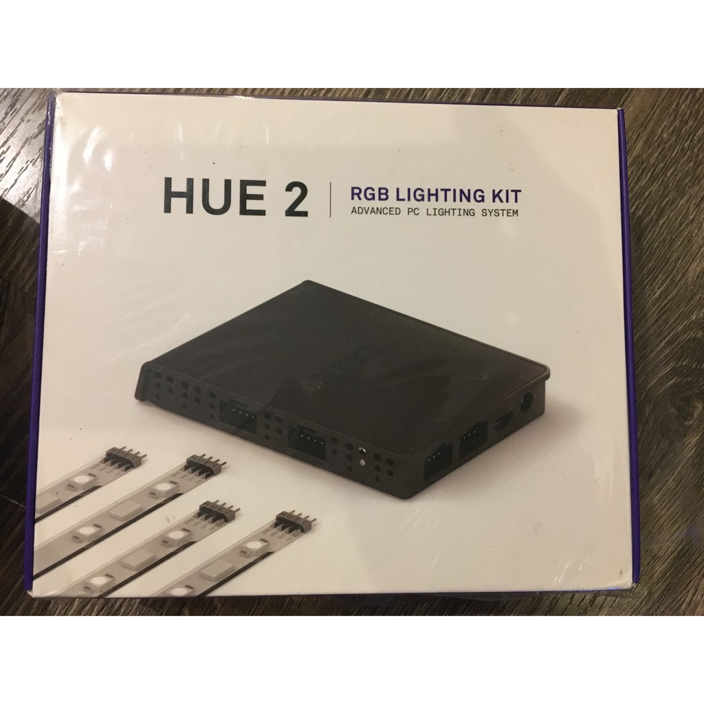 Bộ dây Led thùng máy NZXT HUE 2 RGB Lighting Kit – 4 LED Strips + HUE 2 Controller | Shopee Việt Nam