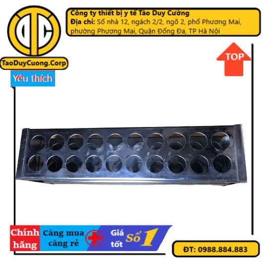 Giá đựng ống nghiệm inox, giá đựng Fancol bằng inox | Shopee Việt Nam