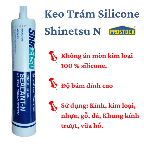 [Thùng 25 chai] Keo ShinEtsu Silicone Sealant N - Hàng Chính Hãng | Shopee Việt Nam