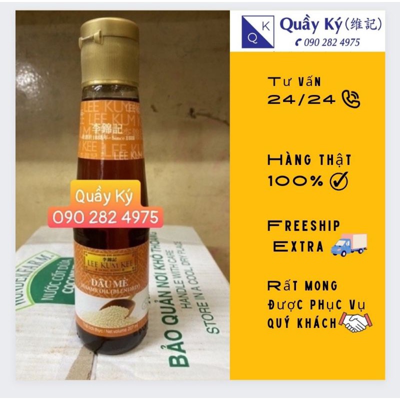 Dầu mè Lee Kum Kee chai 207ml | Shopee Việt Nam