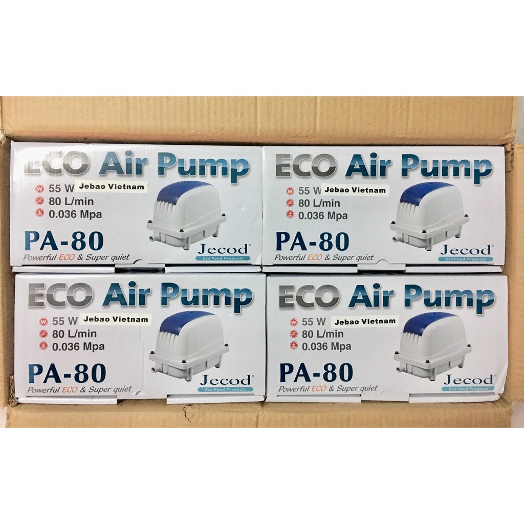 MÁY XỦI OXY JECOD ECO AIR PUMP - JEBAO - PA 80 100 150 200 | Shopee ...