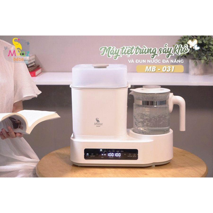[CHÍNH HÃNG 1 ĐỔI 1] Máy tiệt trùng sấy khô & đun nước đa năng Moaz MB031 | Shopee Việt Nam