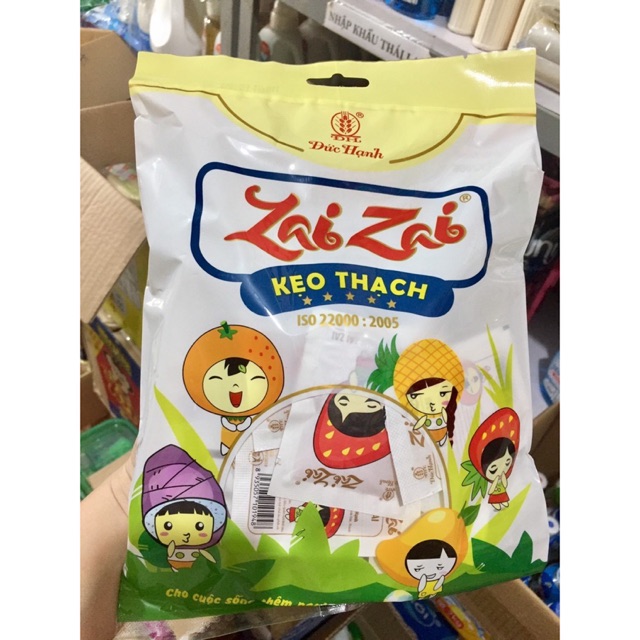 KẸO THẠCH ZAI ZAI ĐỨC HẠNH 400G | Shopee Việt Nam
