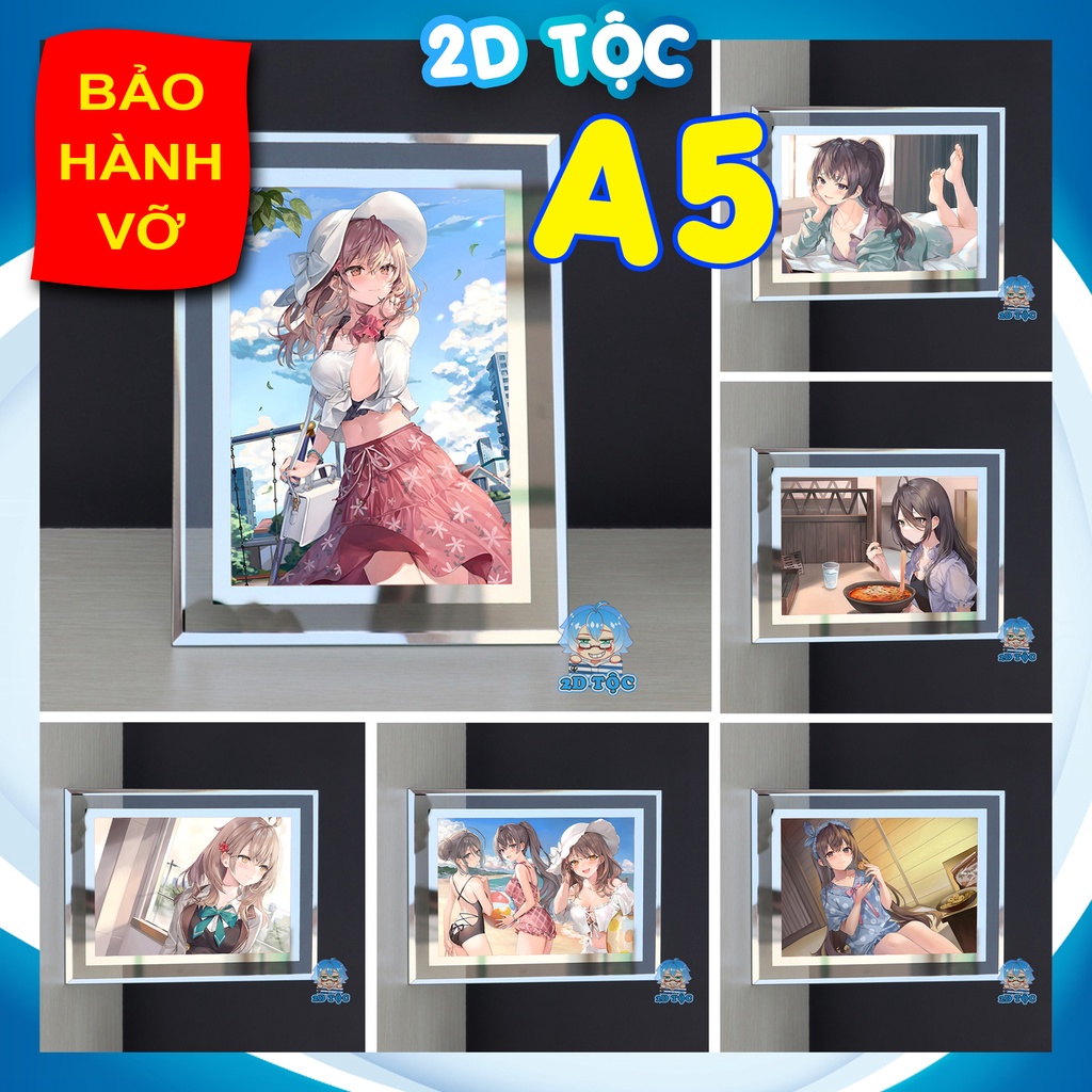 Khung kính A5 để bàn Arya-san bàn bên thi thoảng lại thả thính tôi bằng tiếng Nga (2) by 2D Tộc ...