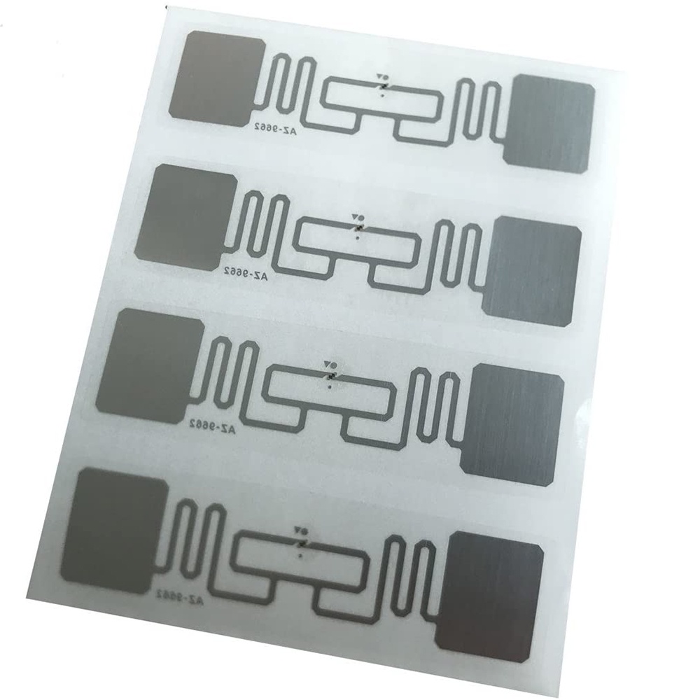 Uhf rfid tag 9662 iso18000-6c c1g2 alien h3 73.5x21.2mm nhãn rfid inlay ...