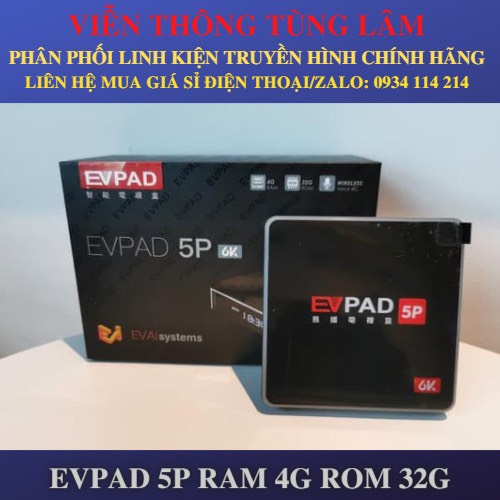 TIVI BOX EVPAD 5P 2021 XEM TRUYỀN HÌNH NƯỚC NGOÀI NHẬT ,HÀN, TRUNG, ĐÀI LOAN MIỄN PHÍ BẢN RAM 4G ...