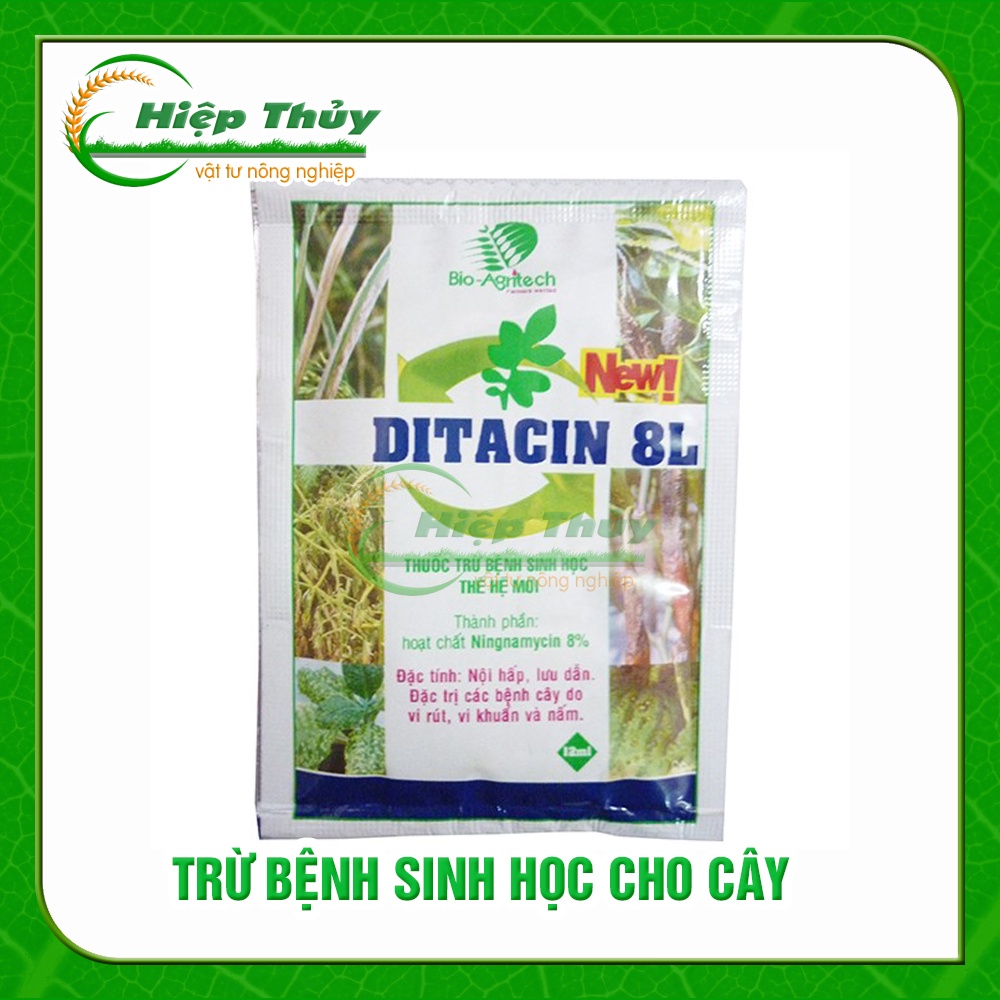 Thuốc Trừ Bệnh Sinh Học DITACIN 8SL (gói 12ml) Thế Hệ Mới | Shopee Việt Nam