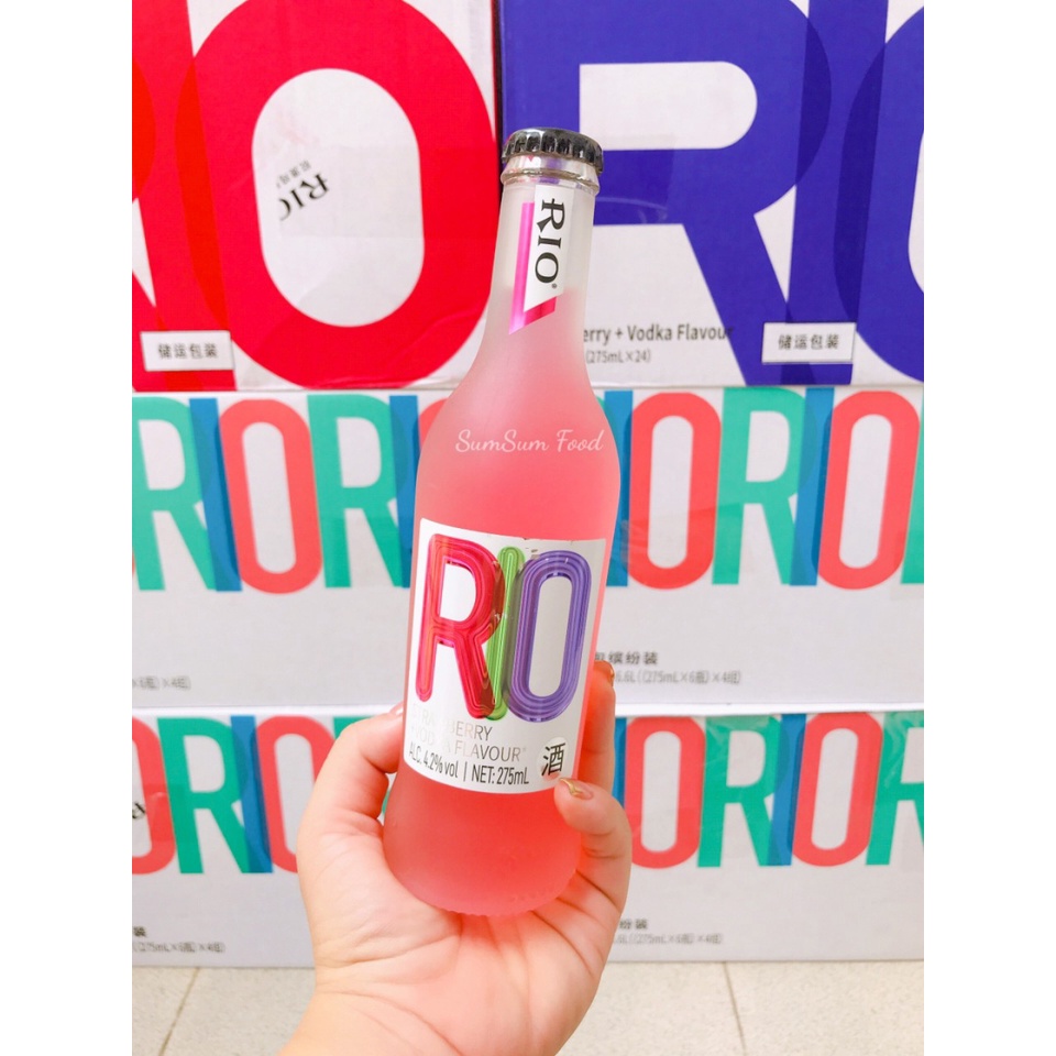 Rio Nước Trái Cây Cocktail Chai 275ml 🥂Mẫu Mới 🥂Nước Hoa Quả | Shopee ...