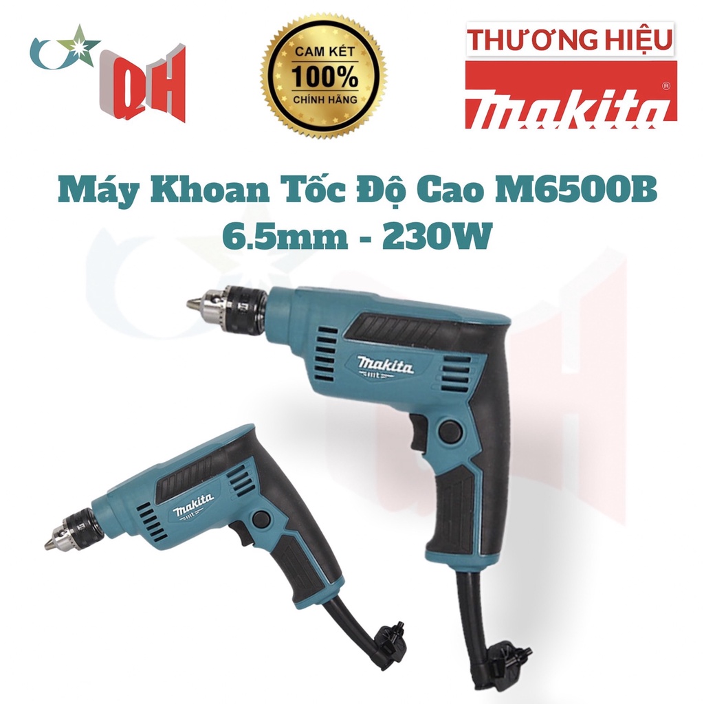 Máy khoan sắt 6.5mm - 230W Makita M6500B - HÀNG CHÍNH HÃNG | Shopee ...