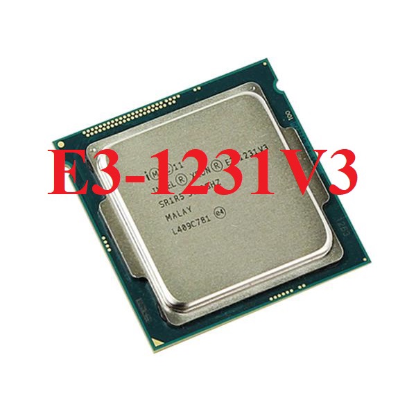 CPU Xeon E3 1231v3 1220V3 hiệu năng tương i7 4770 sk1150 chạy h81,B85...... TẶNG KEO TẢN NHIỆT ...