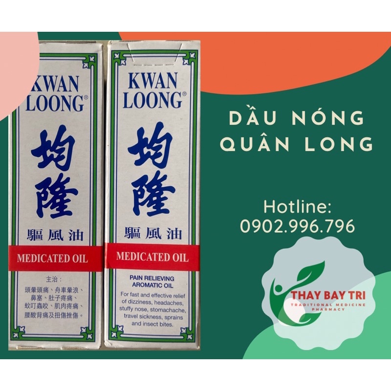 Dầu Nóng Quân Long Kwan Loong 57ml Shopee Việt Nam